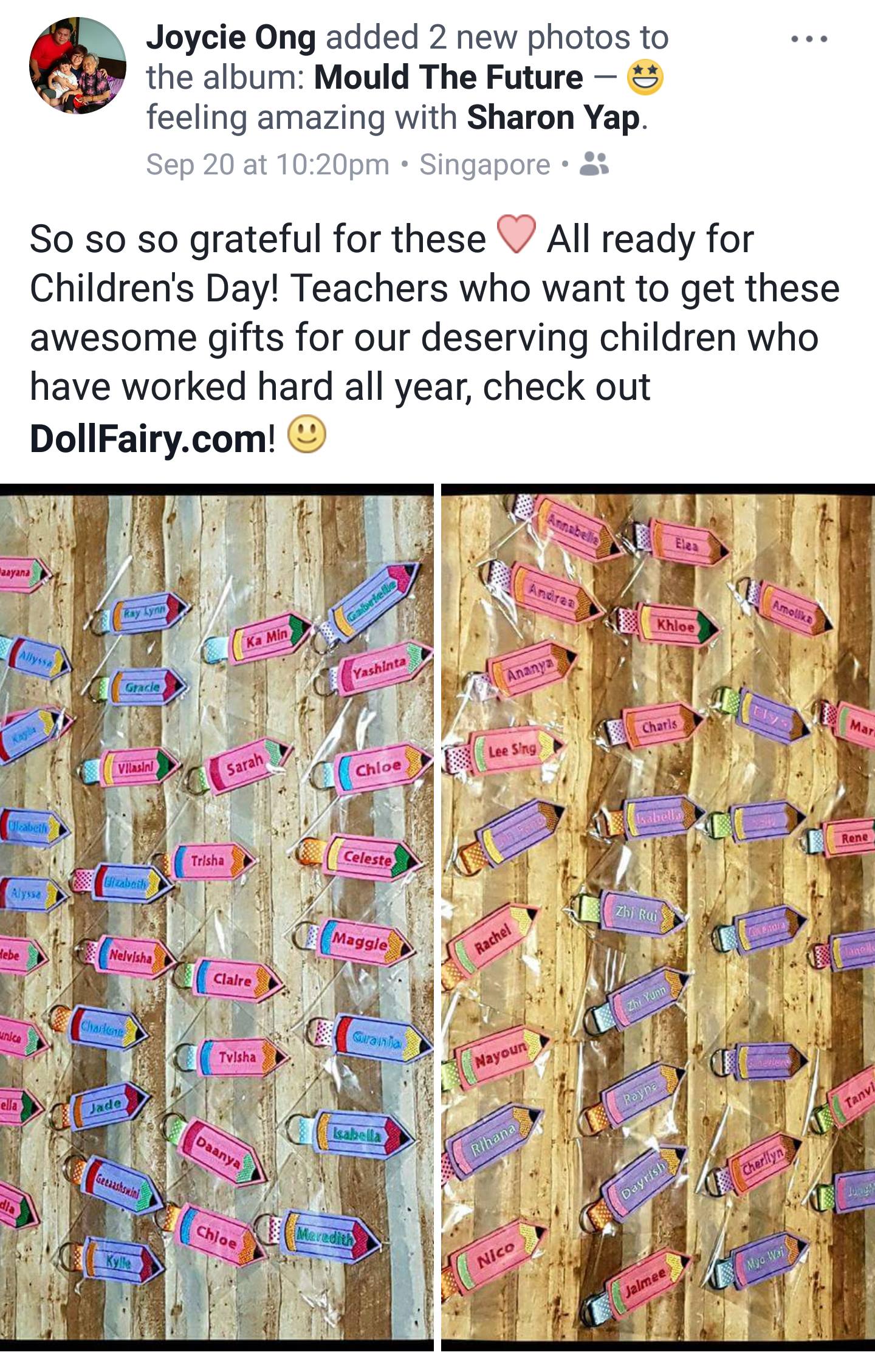 Testimonial From Joycie – DollFairy