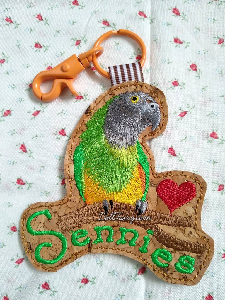 Senegal Parrot Key Chain – DollFairy