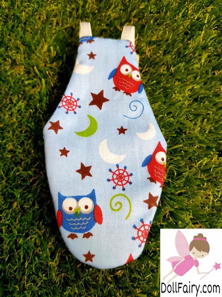 Owl Pattern Bird Diaper Flight Suit – DollFairy