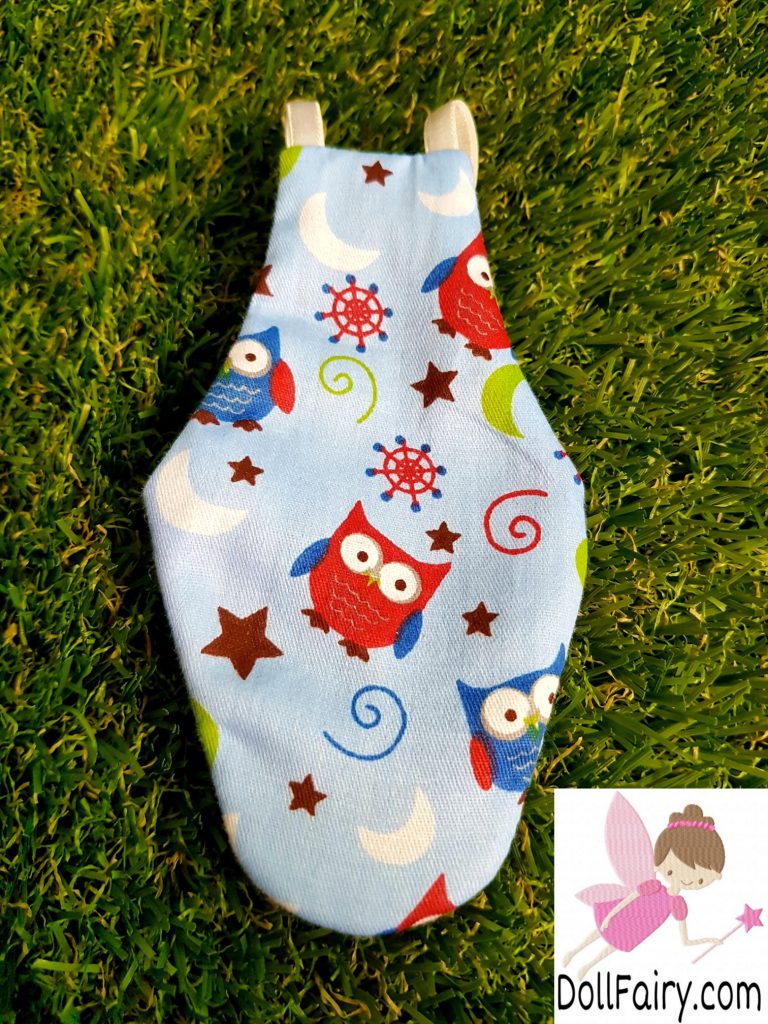 Owl Pattern Bird Diaper Flight Suit – DollFairy