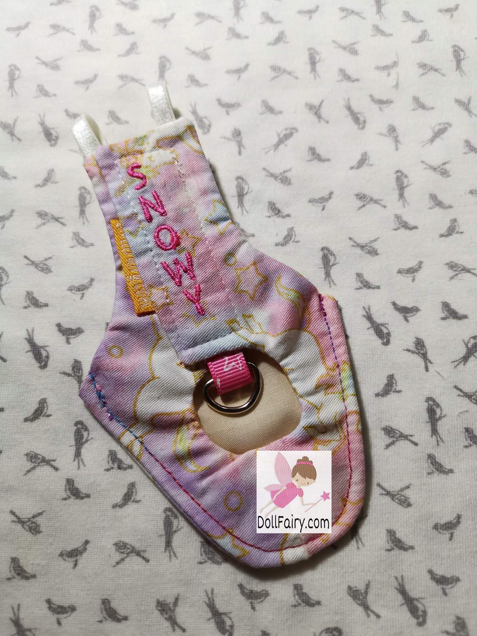 Snowy Cockatiel Unicorn Bird Diaper Flight Suit – DollFairy
