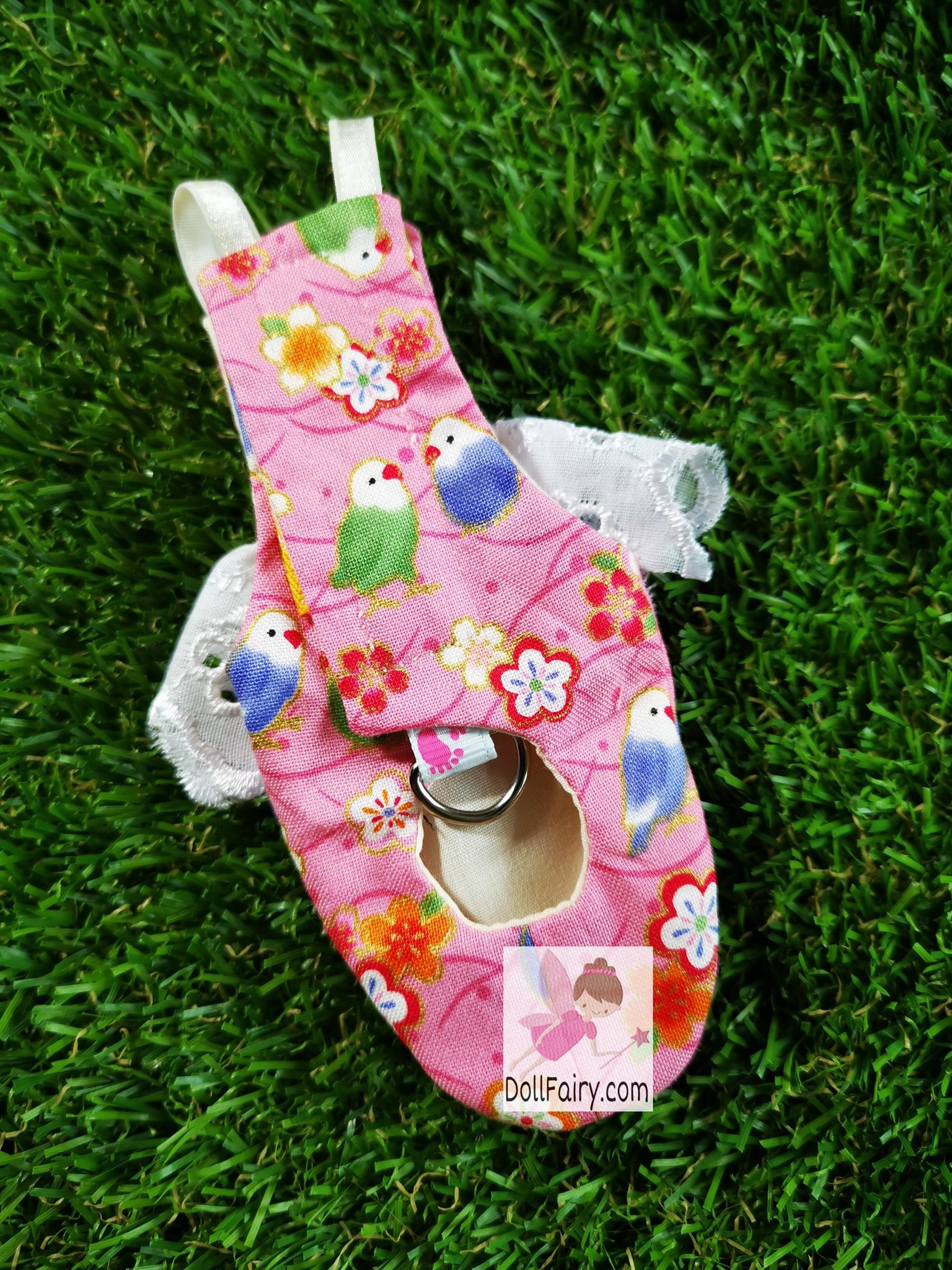 Cockatiel Bird Diaper Flight Suit With Skirts – DollFairy