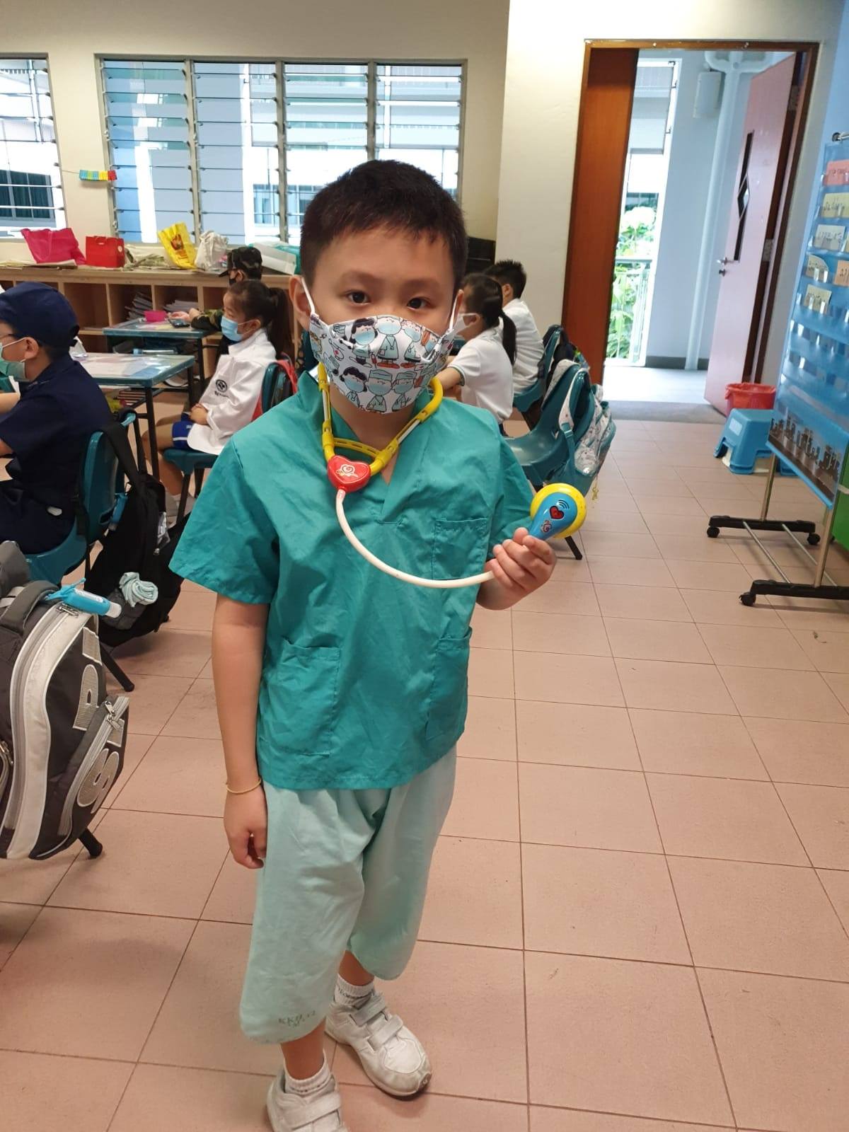 Kids Doctor Face Mask – DollFairy