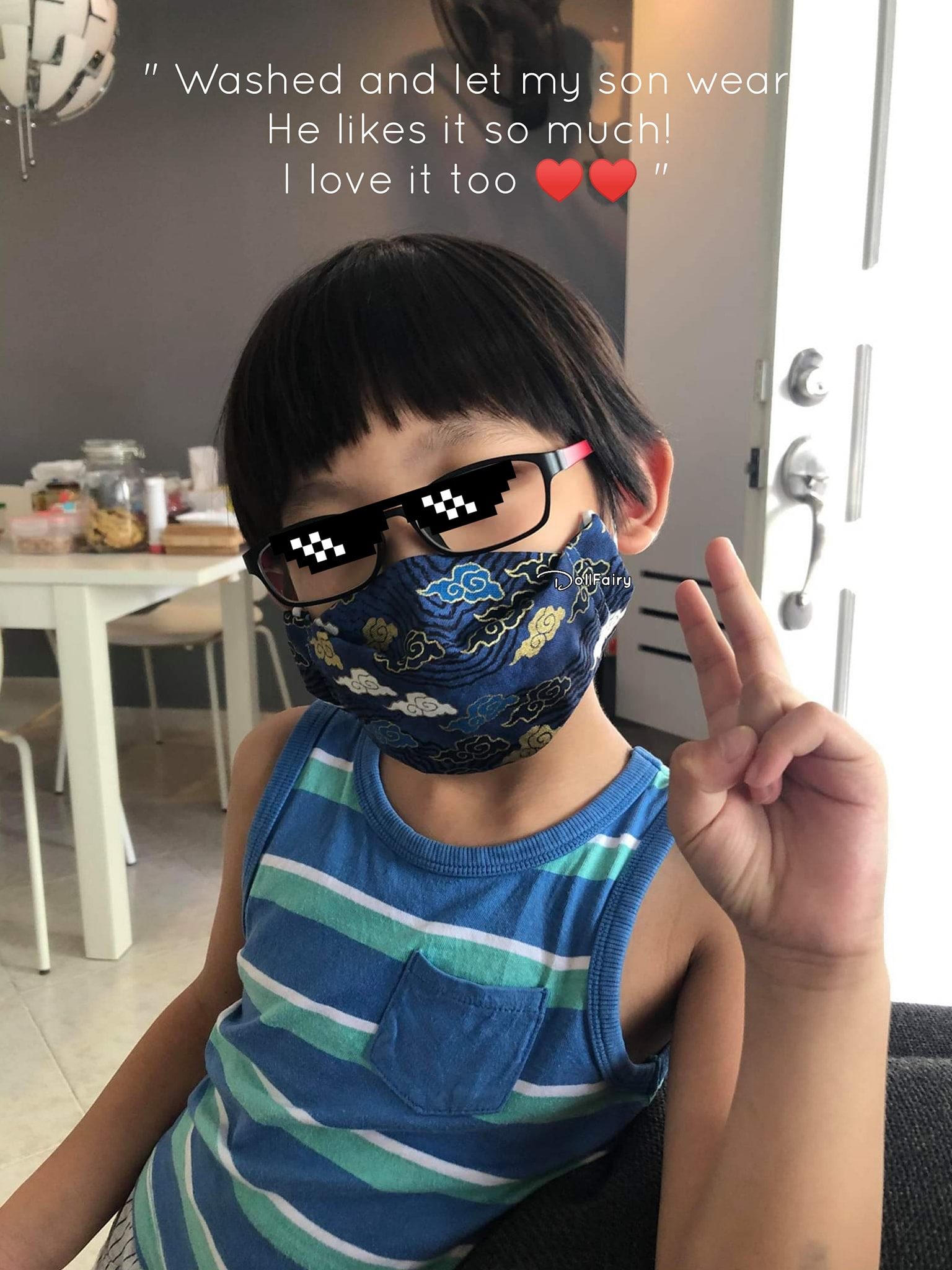 Face Mask For A Six Year Old Boy - DollFairy