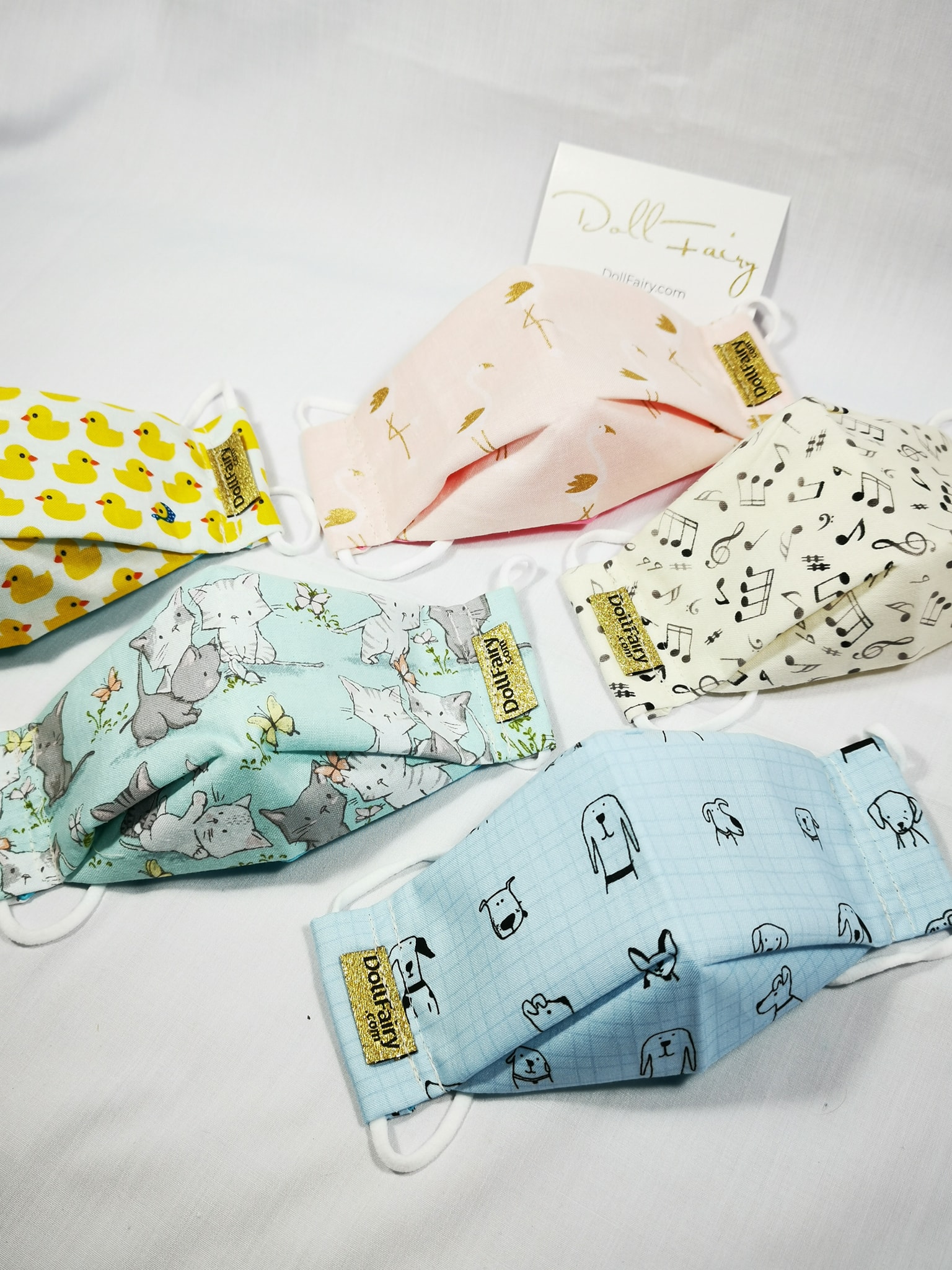 Double Layer Reusable Washable Face Mask With Filter Slot – DollFairy