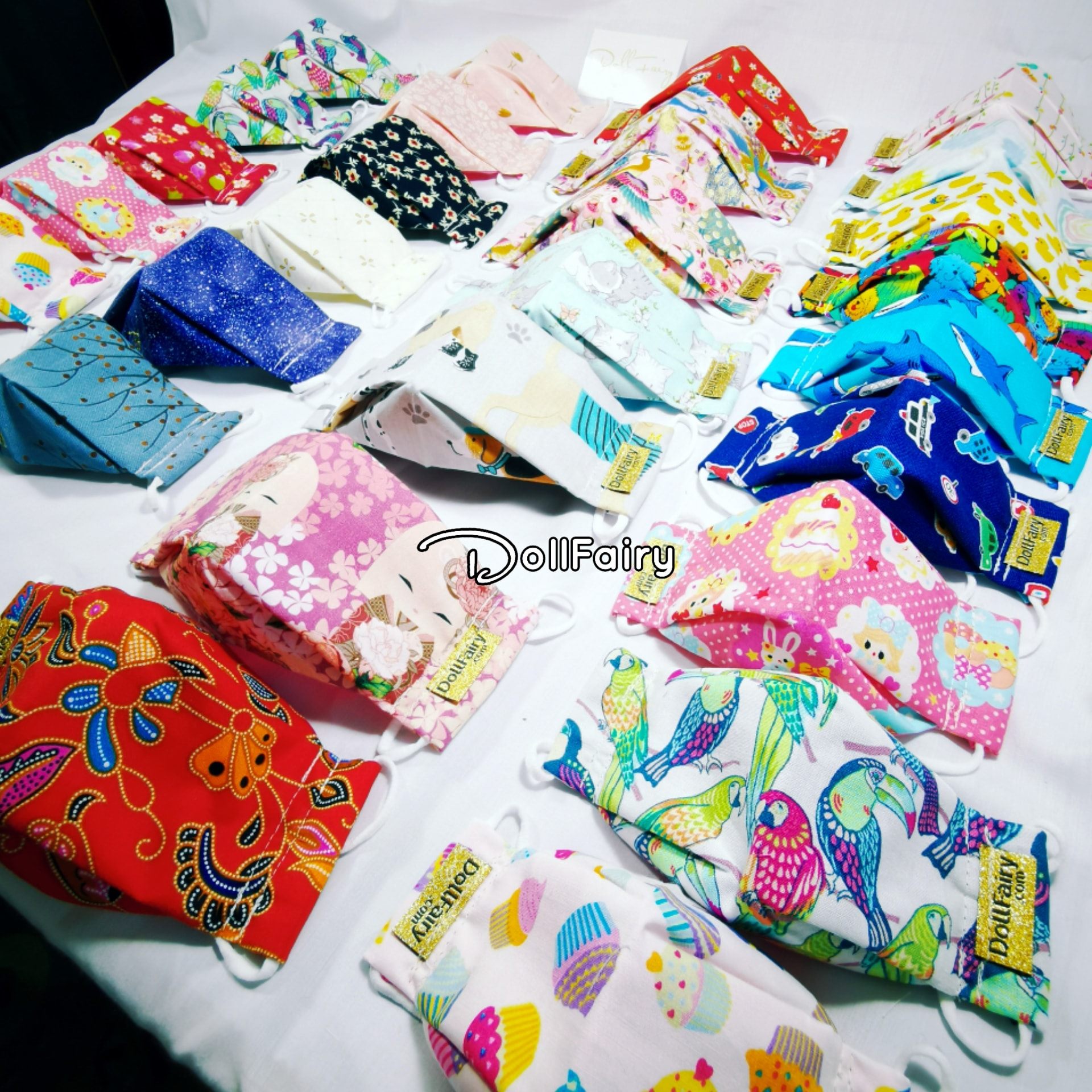Colorful Face Masks – DollFairy