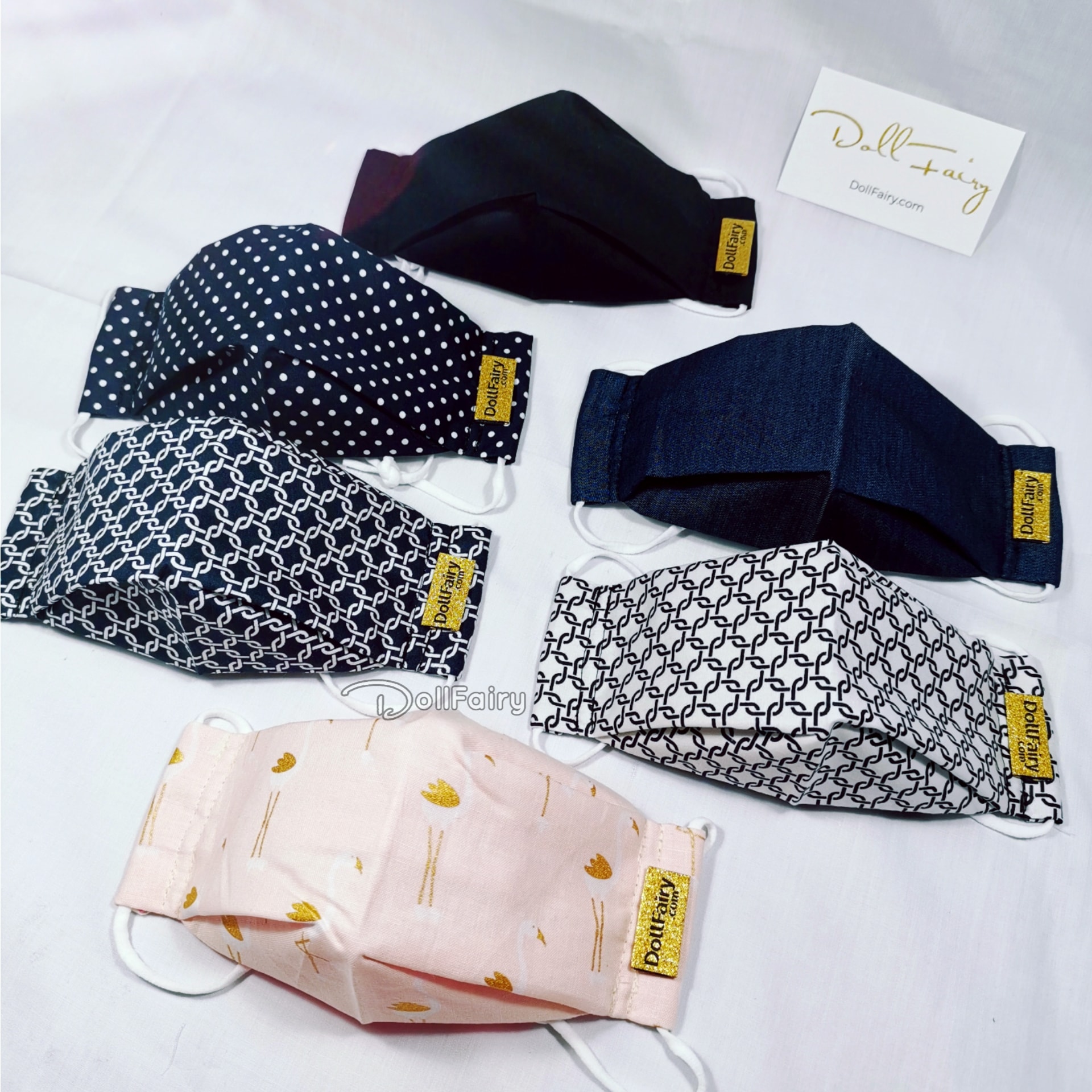 Neutral Face Masks – DollFairy