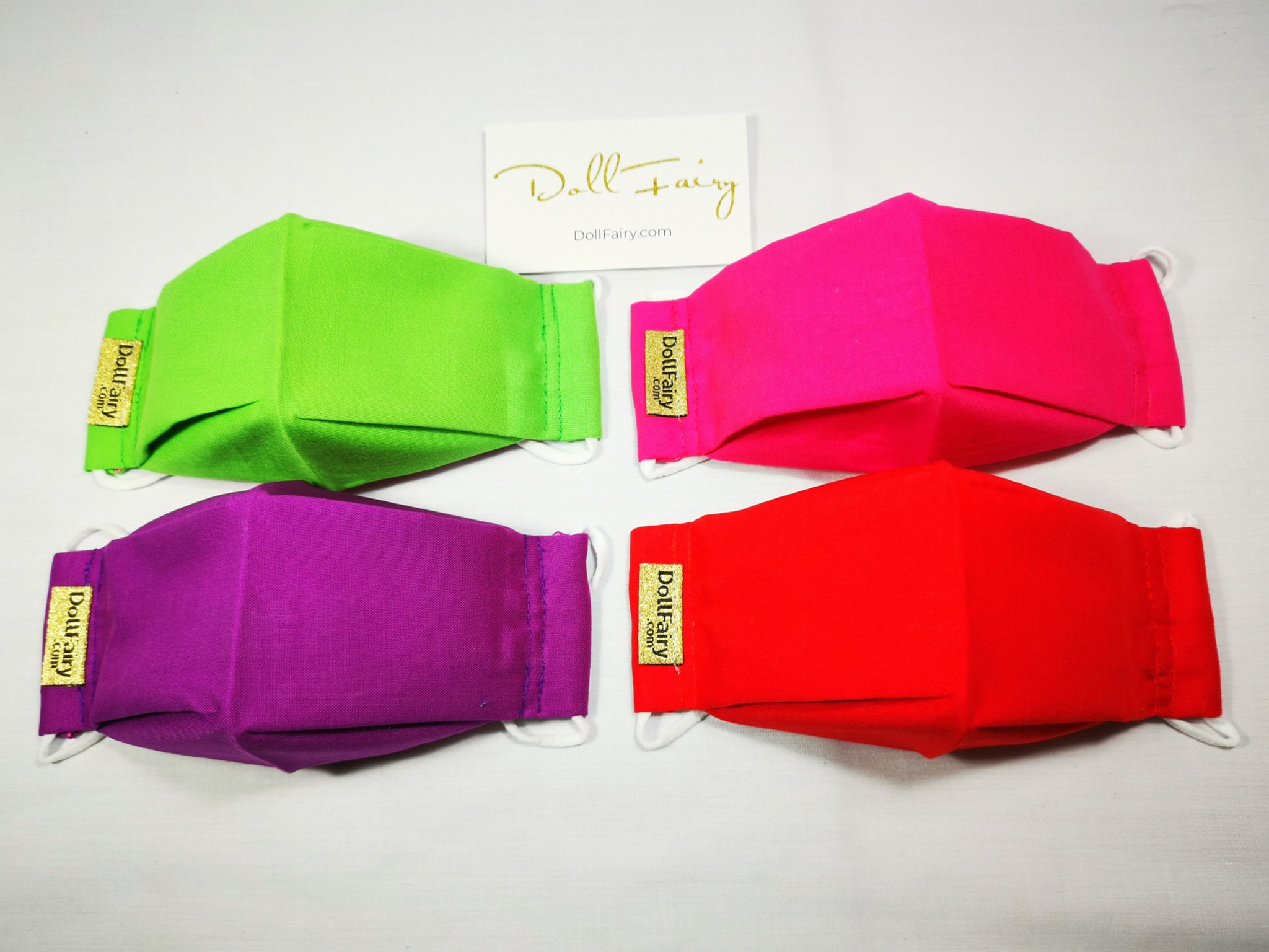 Solid Color Face Mask – DollFairy